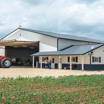 Agricultural storage buildings